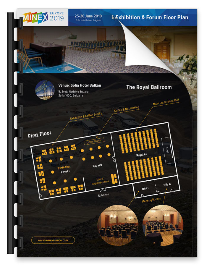 Exhibition Floor Plan – MINEX Europe 2019